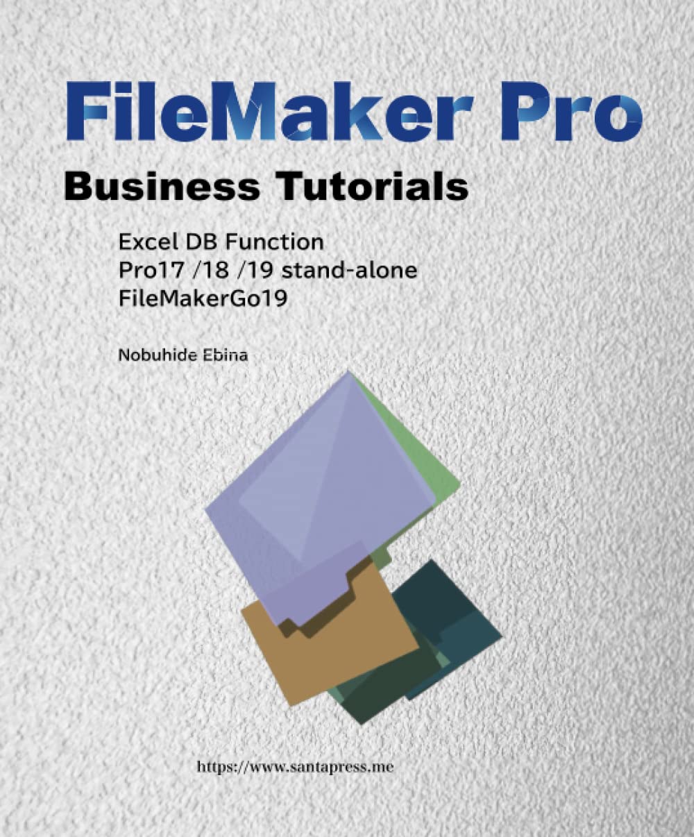 Amazon.com: FileMaker Pro Business Tutorials: Excel DB Function Pro17 /18 /19 stand-alone ...
