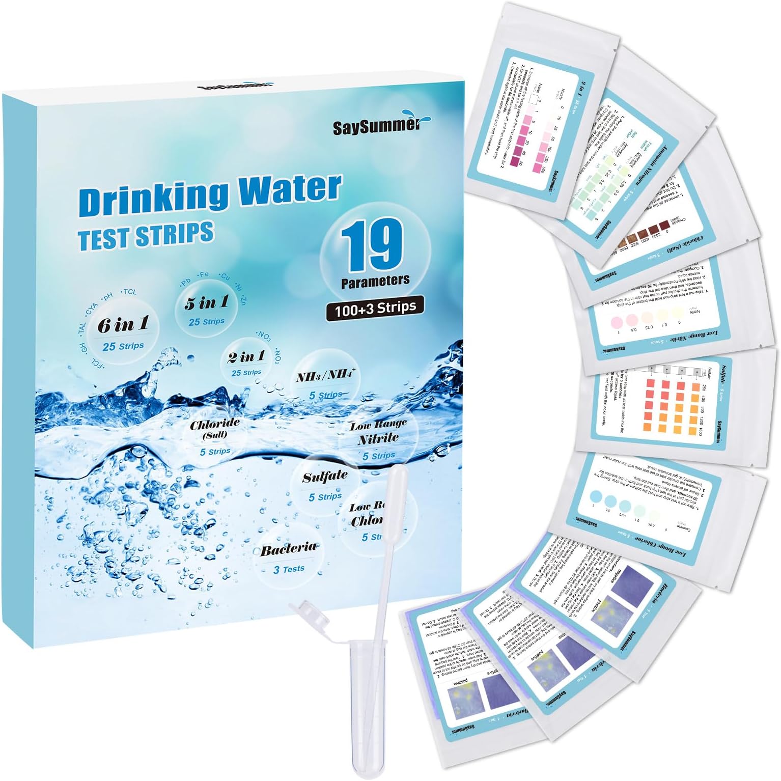 Amazon.com : AquaVial Water Testing Kit 2 Pack E Coli and Coliform ...