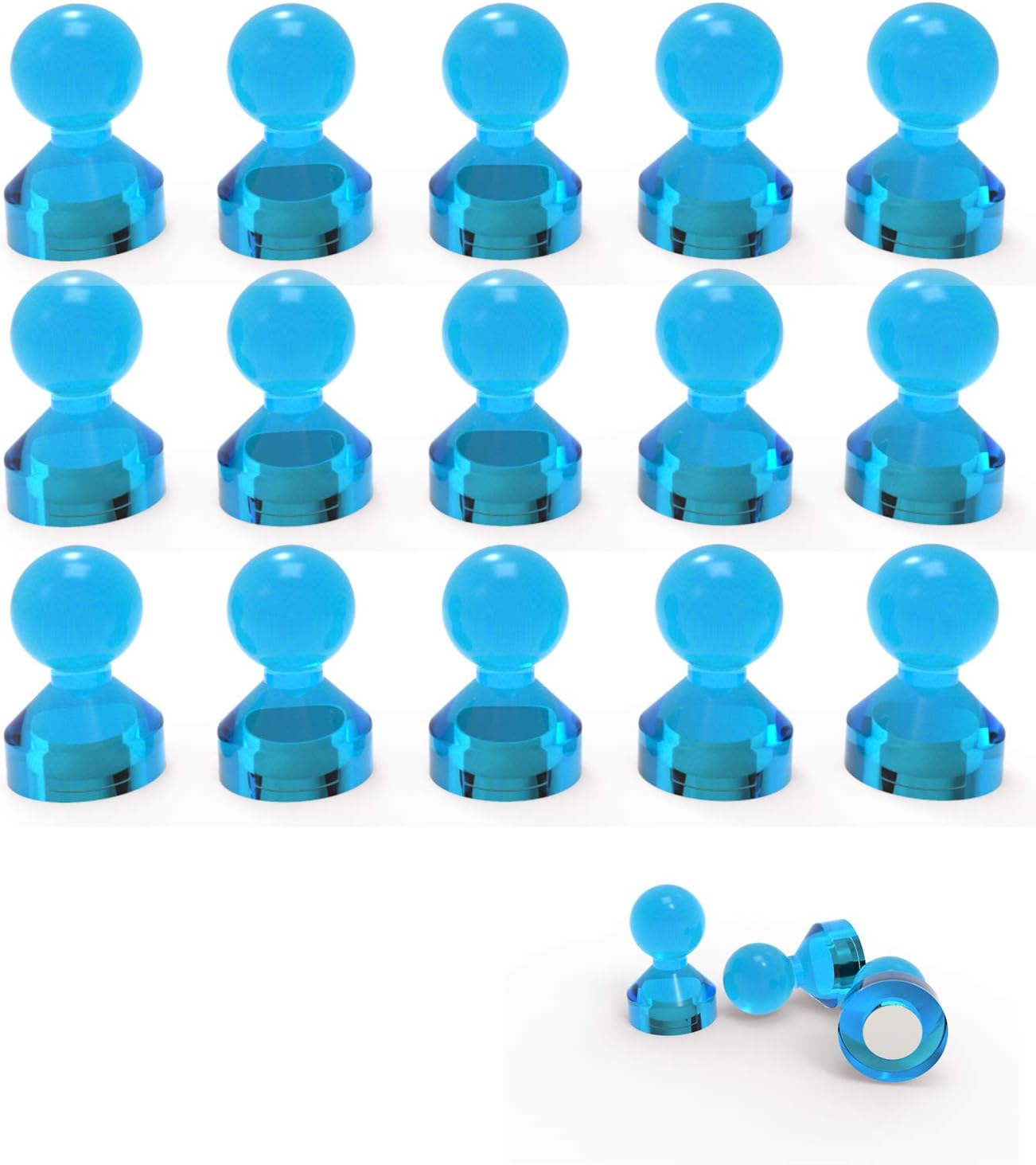 Ant Mag Magnetic Push Pins Strong Push Pin Magnets for Fridge ...