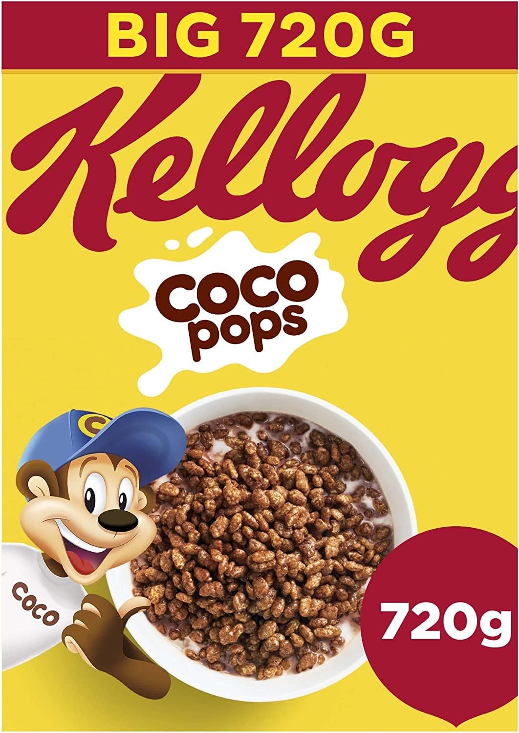 Coco Pops Cereal New Crunchy | Pack of 2 x 430 gr. | Kids Favourite ...
