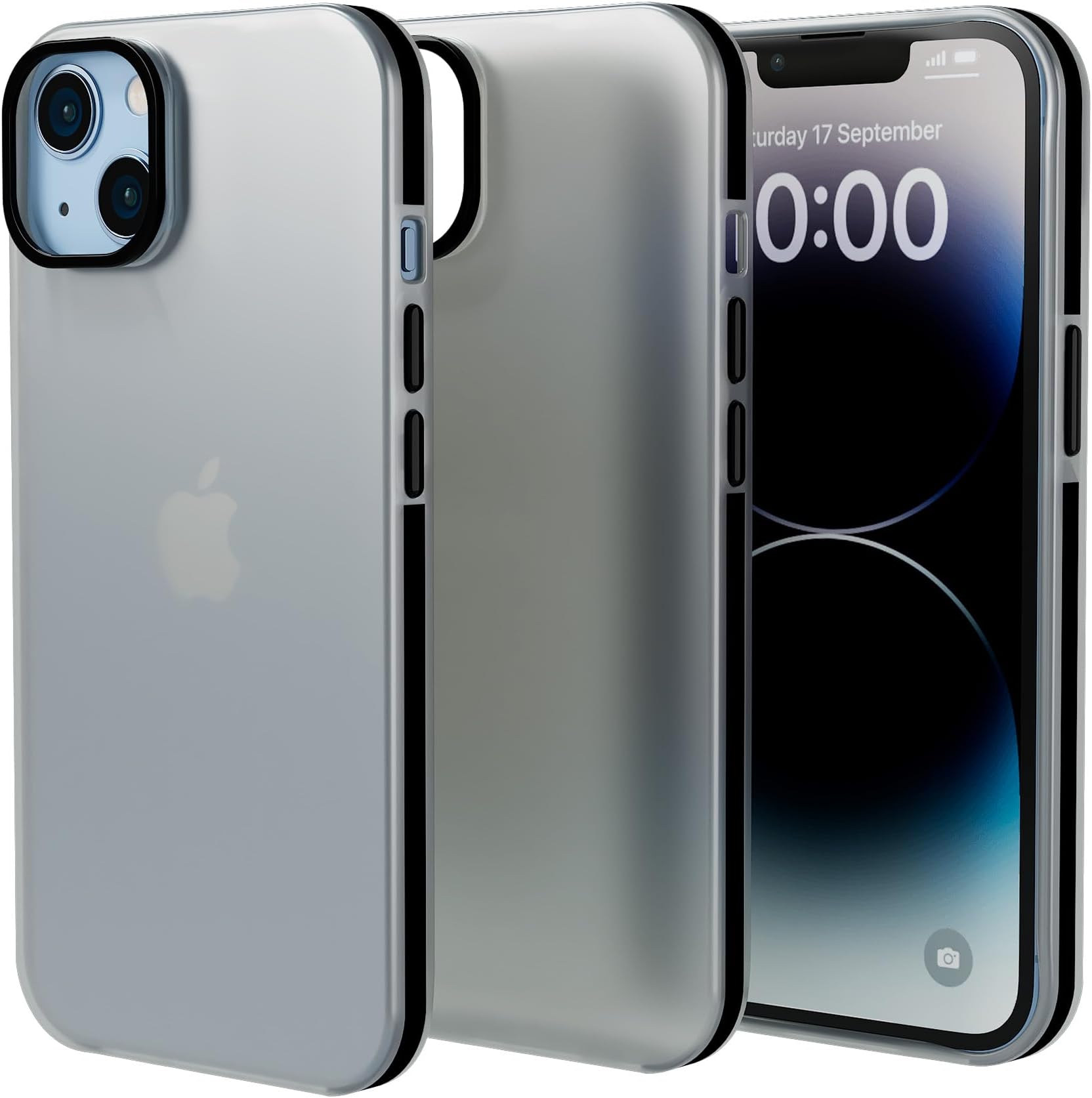 amazon basics Frosted Series | Sleek,Translucent Matte | Anti-Slip ...