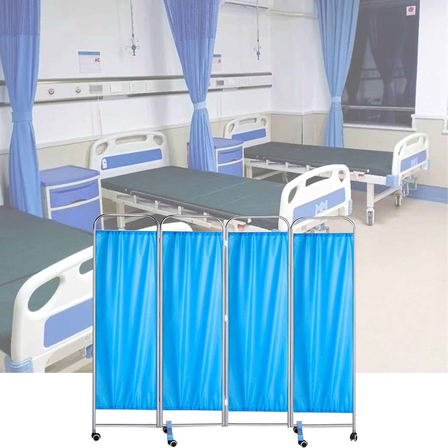 Room Screen Divider Freestanding, 3 4 5 6 Panel Folding Room Partition ...