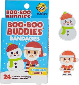 Amazon.com: Boo Boo Buddies Kids Adhesive Bandages, Kids Self-Adhesive ...