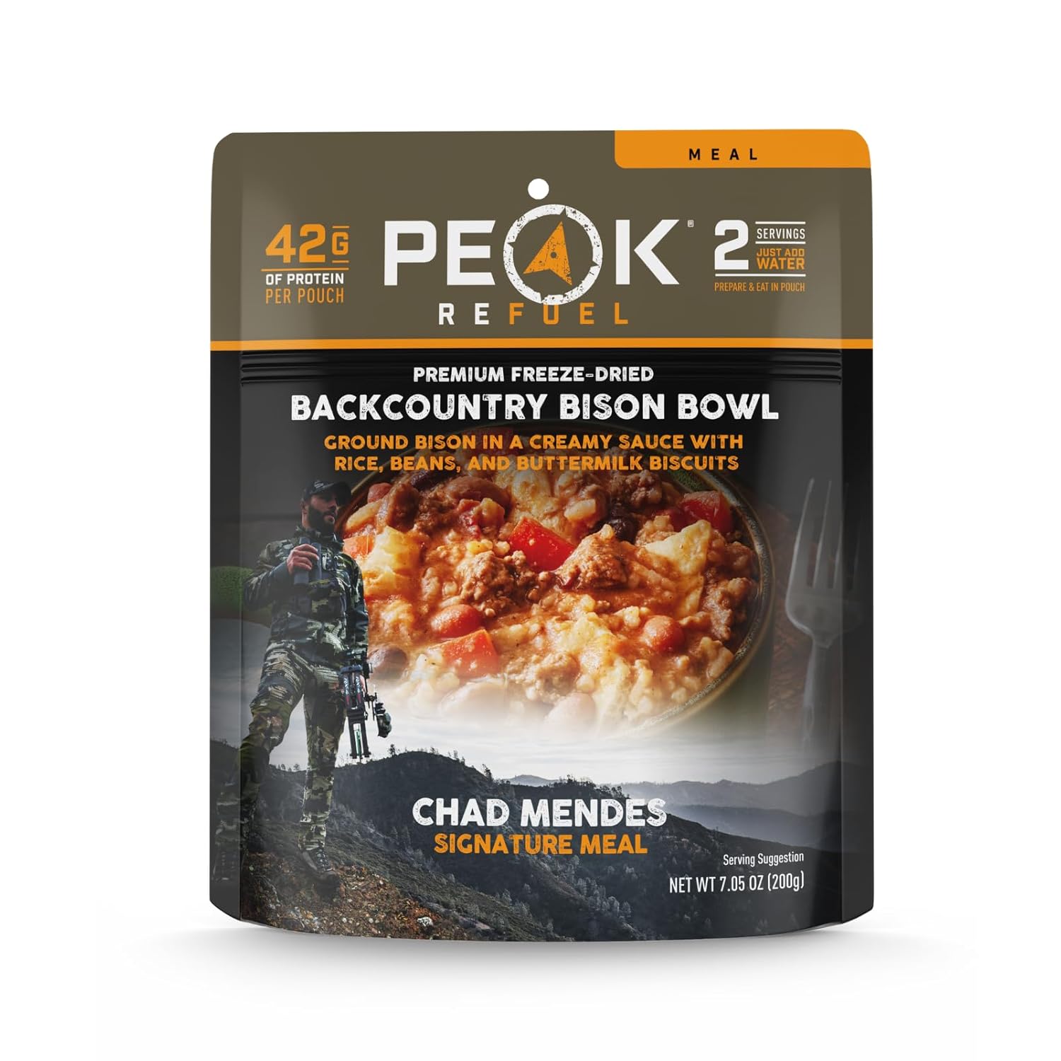 Amazon.com: Peak Refuel Backcountry Bison Bowl | Chad Mendes Signature ...