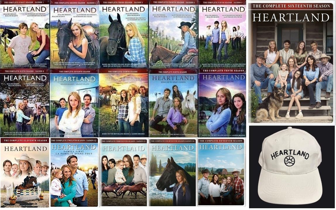 Amazon.com: Heartland: Complete Seasons 1-16 (DVD 16-Pack) plus ...