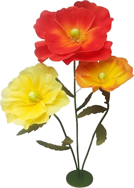 Amazon.com: LG LOUIS GARDEN Giant Flowers for Decoration, 5.3 ft Large ...