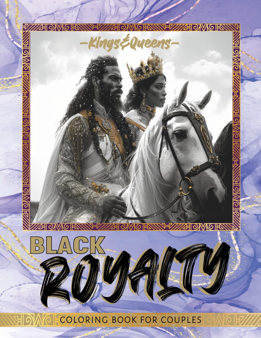 Amazon.com: Black Royalty: Kings & Queens Coloring Book for Couples ...
