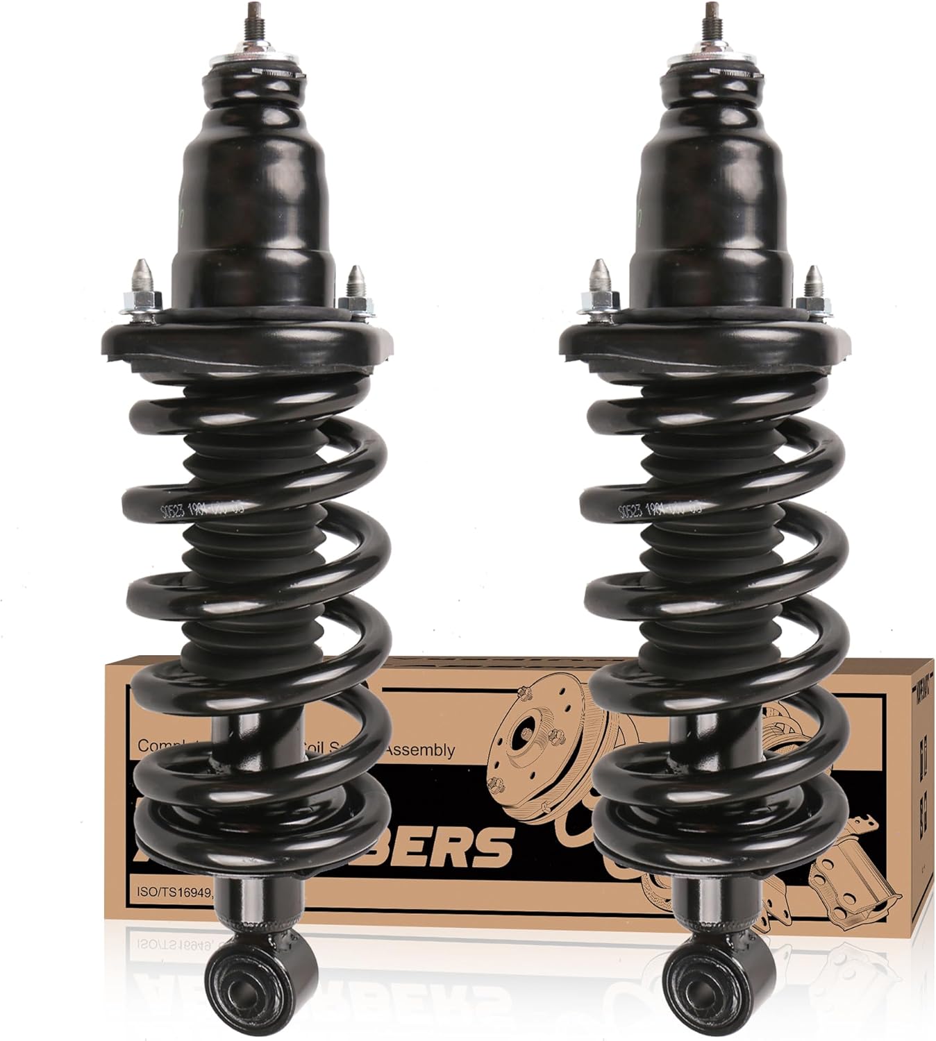 Pair Rear Complete Struts Assembly w/Mounts 171101R 171101L Compatible ...