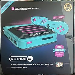 Amazon.com: Hyperkin RetroN 5: HD Gaming Console for GBA/Gbc/GB/Super NES/Super Famicom/Genesis ...