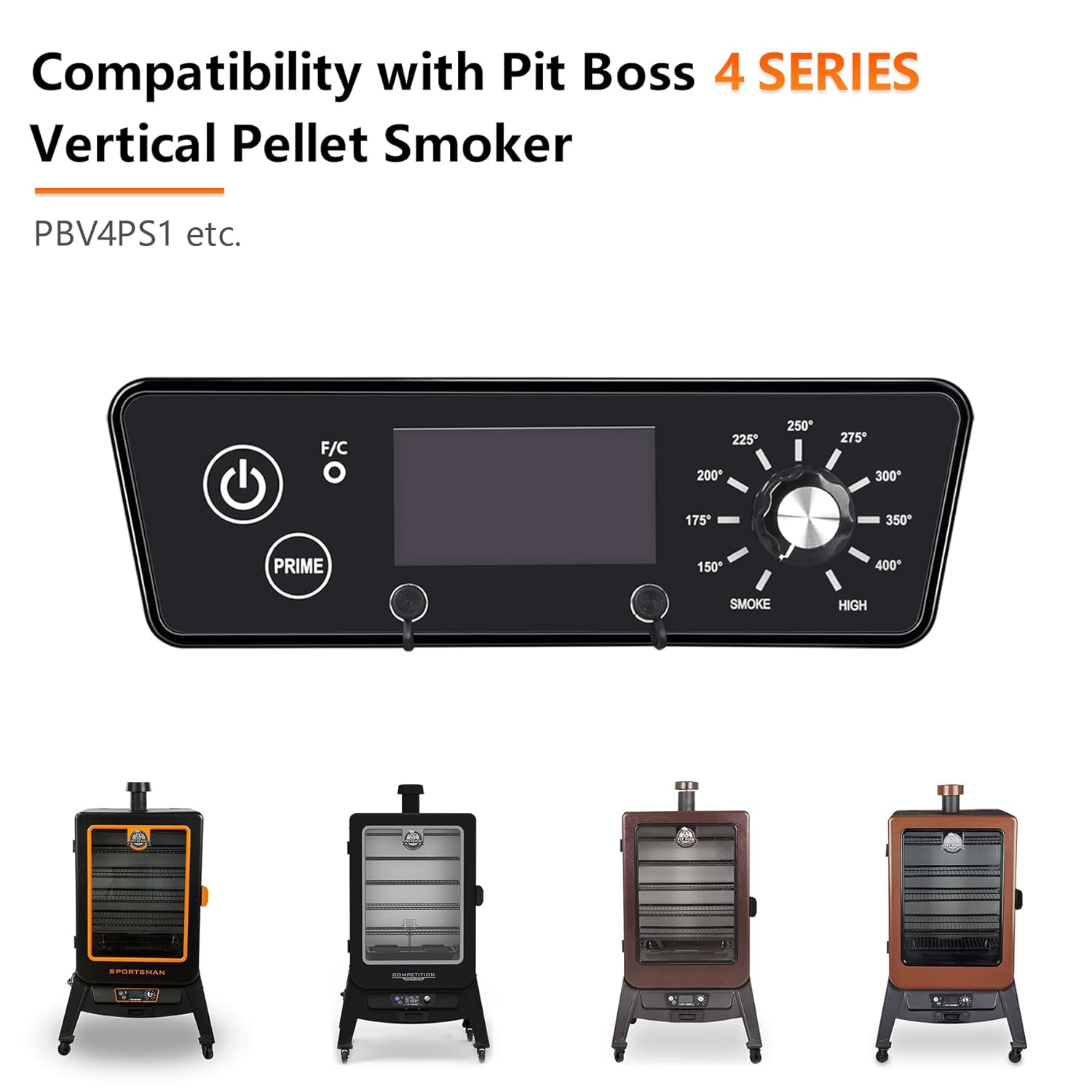 Panel de control para piezas de parrilla de pellets Pit Boss Serie 4 ...