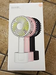 Amazon.com: Portable Handheld Fan, Personal Small Mini Battery Operated ...