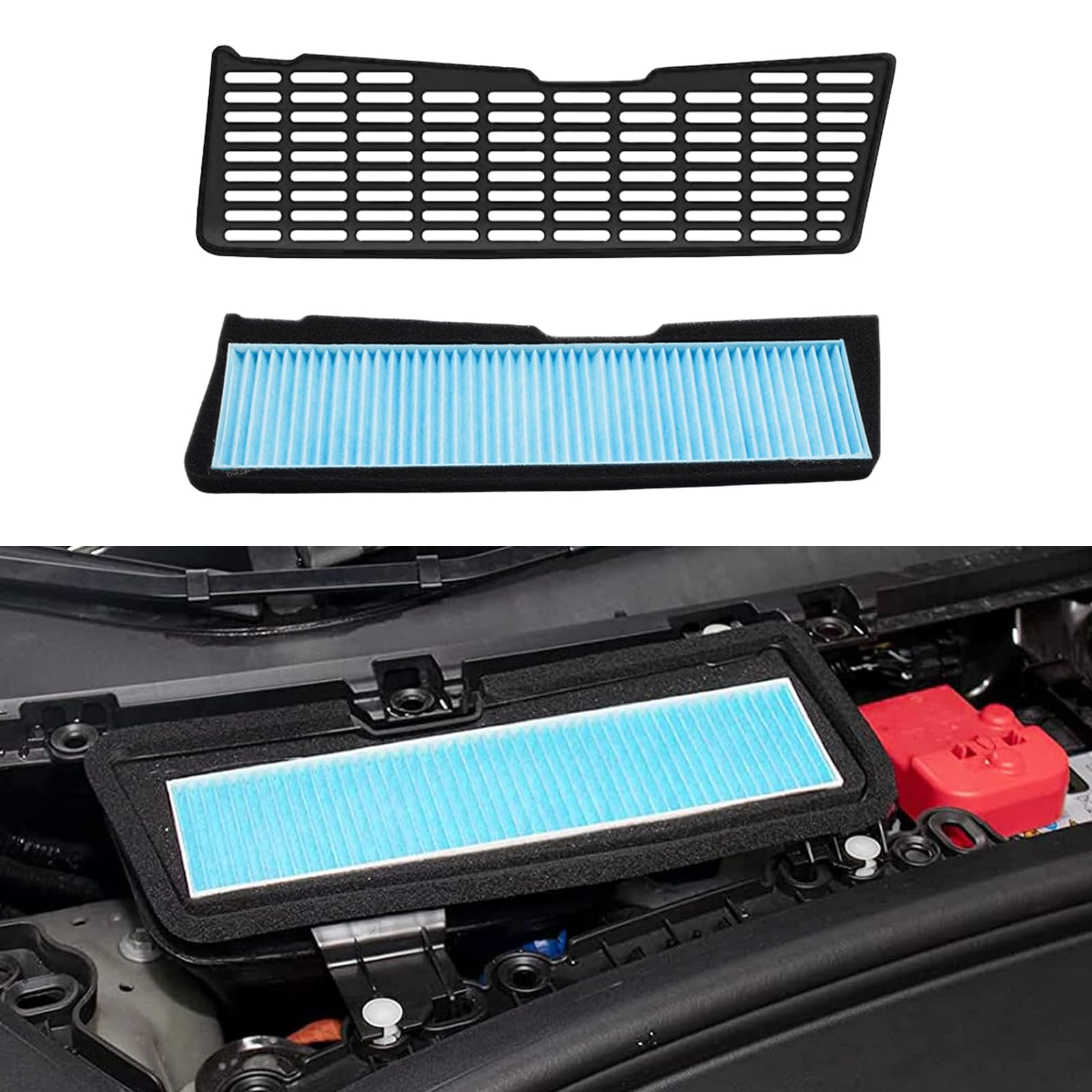 Amazon.com: 2 Pack Air Filter HEPA Replacement Accessories Compatible ...