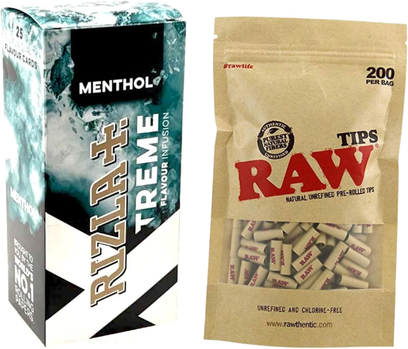 Amazon.com: House of Gifts Rizla Flavour Infusion Cards Menthol Chill ...