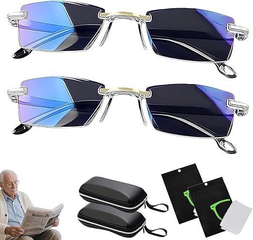 Amazon.com: 2026 New Clarity Blue Auto Focus Glasses Self Adjusting ...