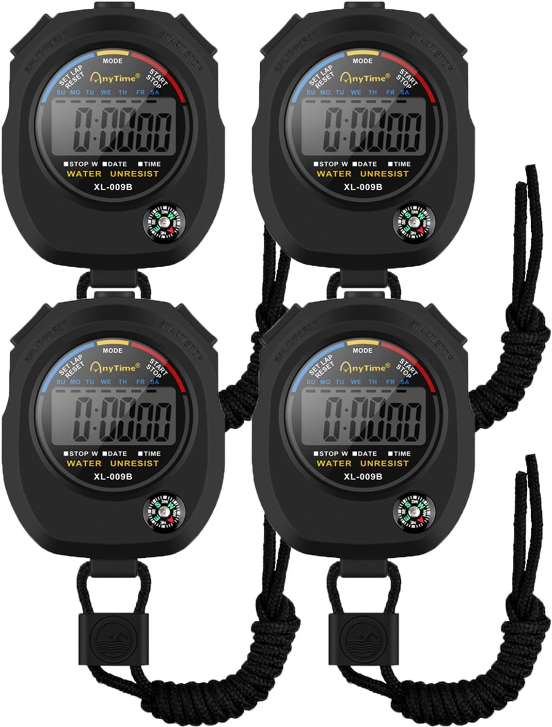 Casio Handheld Stopwatch Timer Model HS-3V-1R : Amazon.co.uk: Sports ...