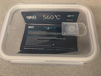 Igluu Meal Prep Glass Containers with Lids | 5 Pack Food Containers ...