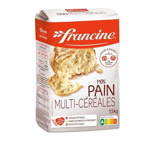 Amazon.com : Francine Mon Pain de Campagne - French Country Bread Flour ...