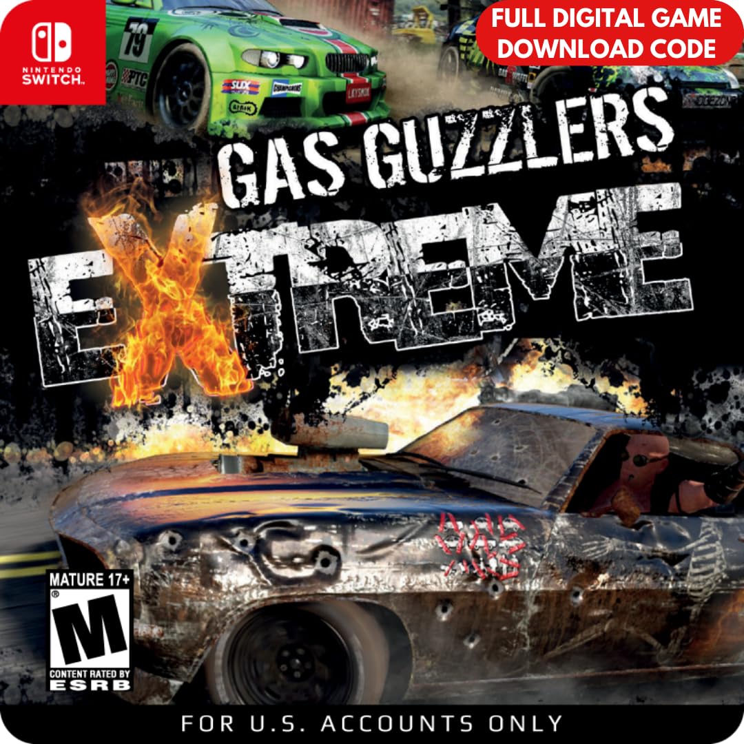 Gas Guzzlers Extreme (Compatible with Nintendo Switch Console) (Full ...