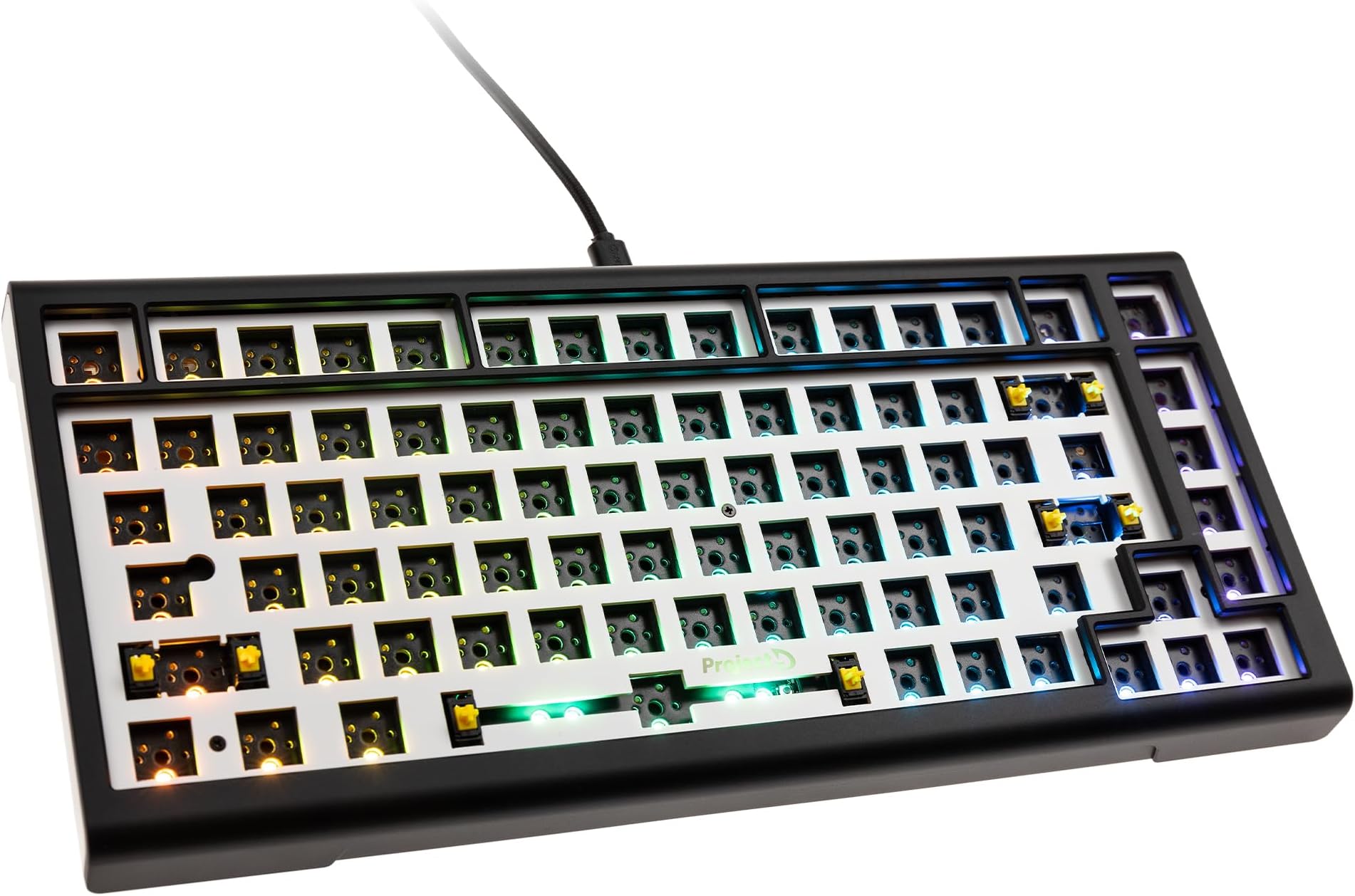 Amazon.com: Ducky ProjectD Tinker 75 RGB Barebone Mechanical Keyboard ...