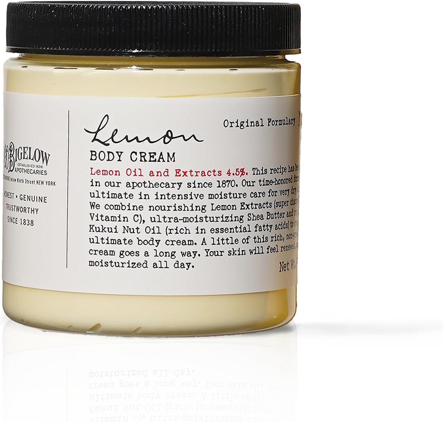 Amazon.com : C.O. Bigelow Lemon Body Cream, Moisturizing Body Cream ...