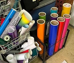 Amazon.com: Telawsfun Blueprint Storage Rack Cart,12 Slots Blueprint ...