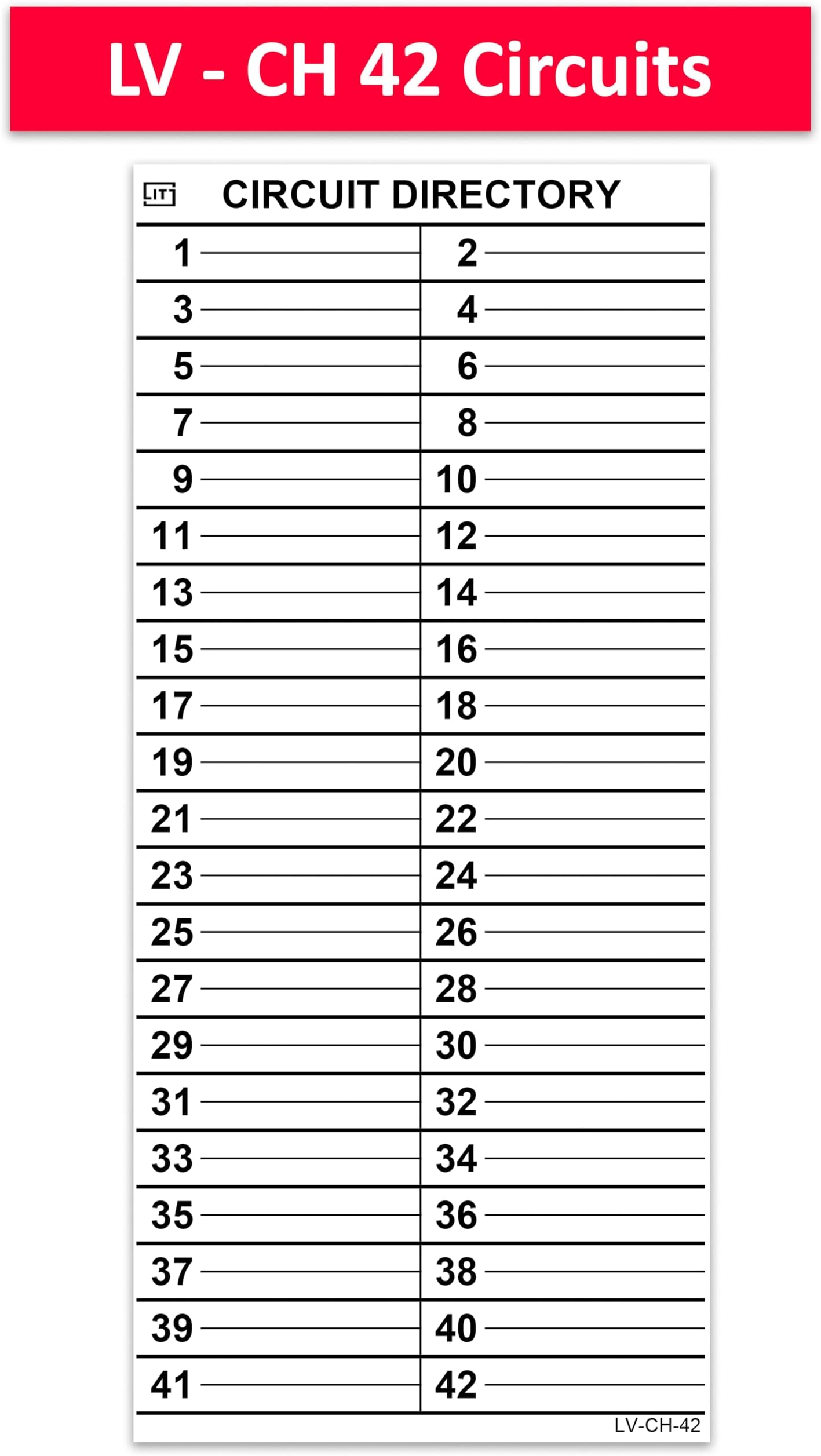 Amazon.com : Littversions 42 Circuits 6 Pack Replacement for Cutler ...