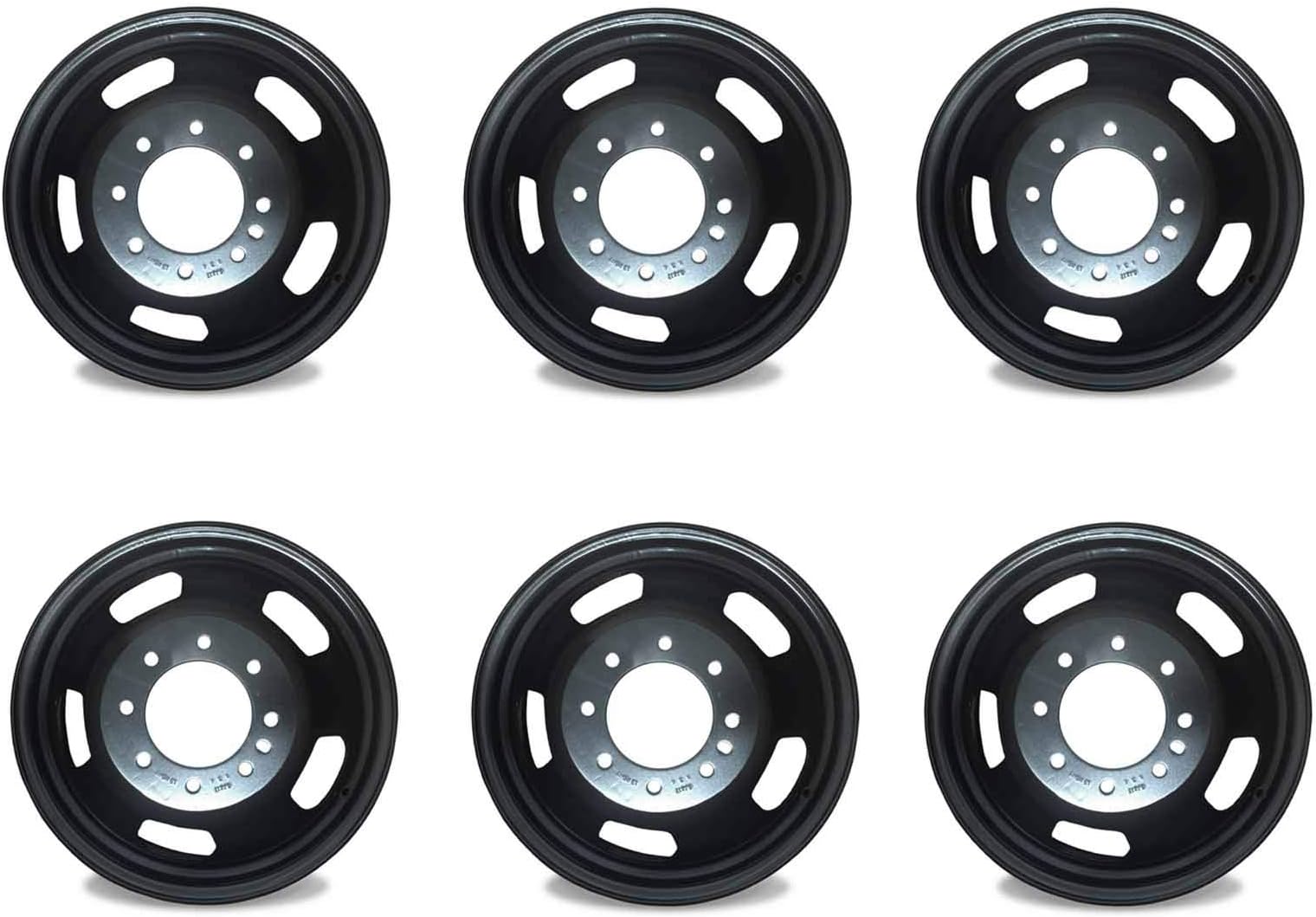 Amazon.com: 17" Set of 6 New 17x6 Dually Wheel For 2003-2018 Dodge Ram ...