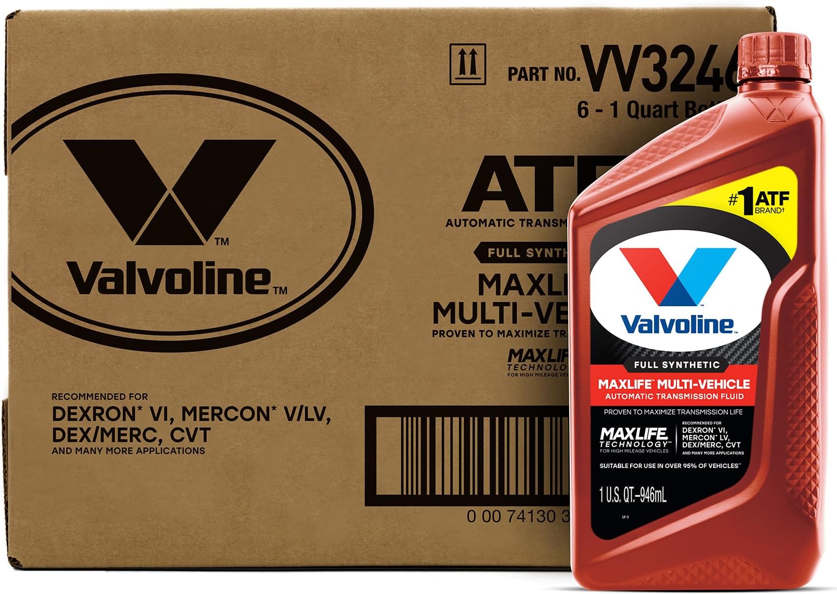 Multi Vehicle Atf Full Synthetic Automatic Transmission Fluid 1 Qt ...