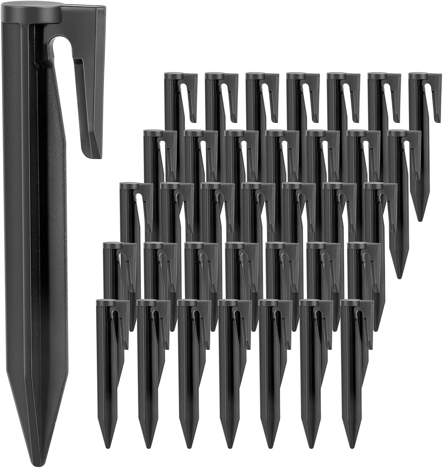 Amazon.com : YESBAY 100 Pcs Plastic Garden Stakes - 3.35 Inch Ground ...