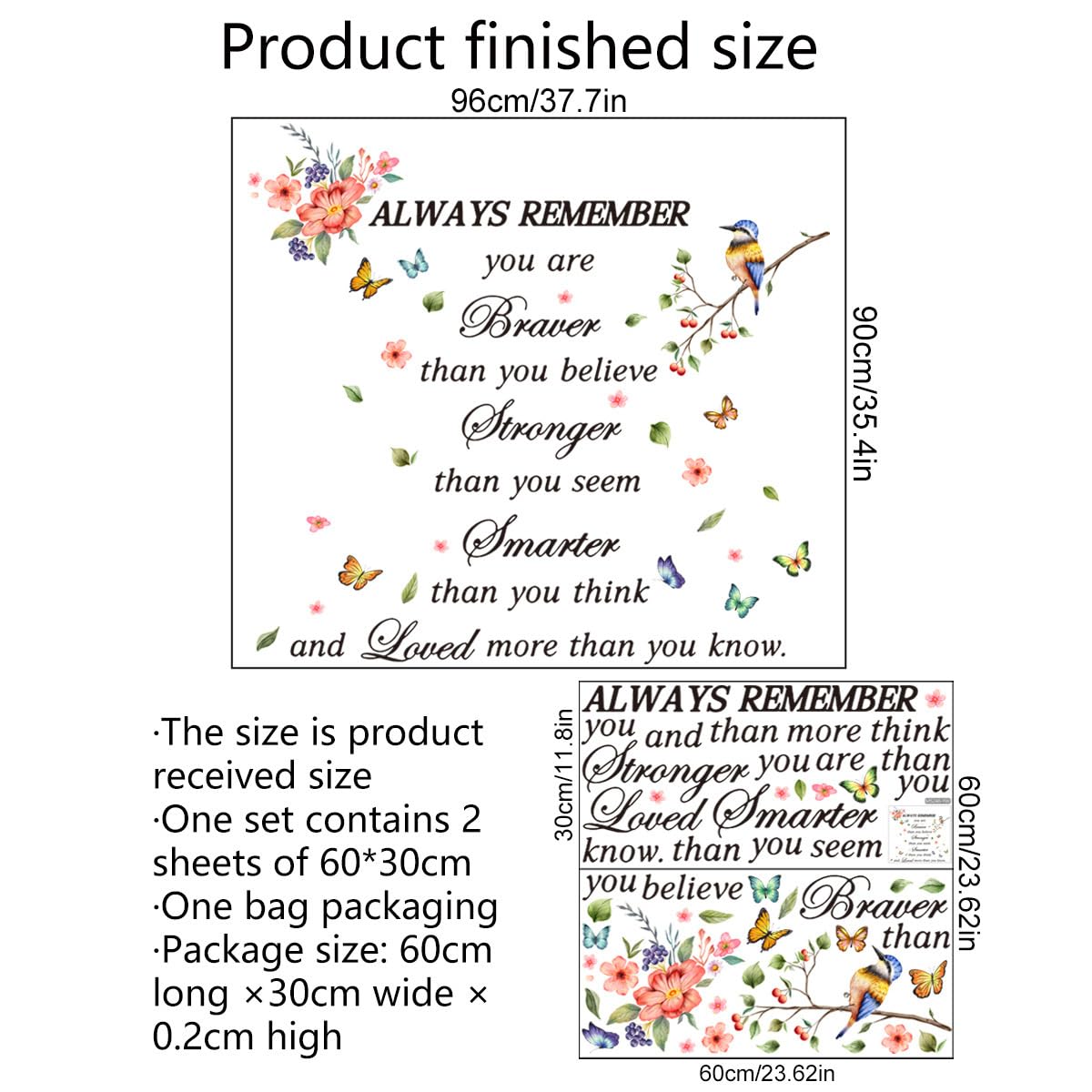 MAIGO Motivational Wall Art – Inspirational Motivational Quotes Wall ...