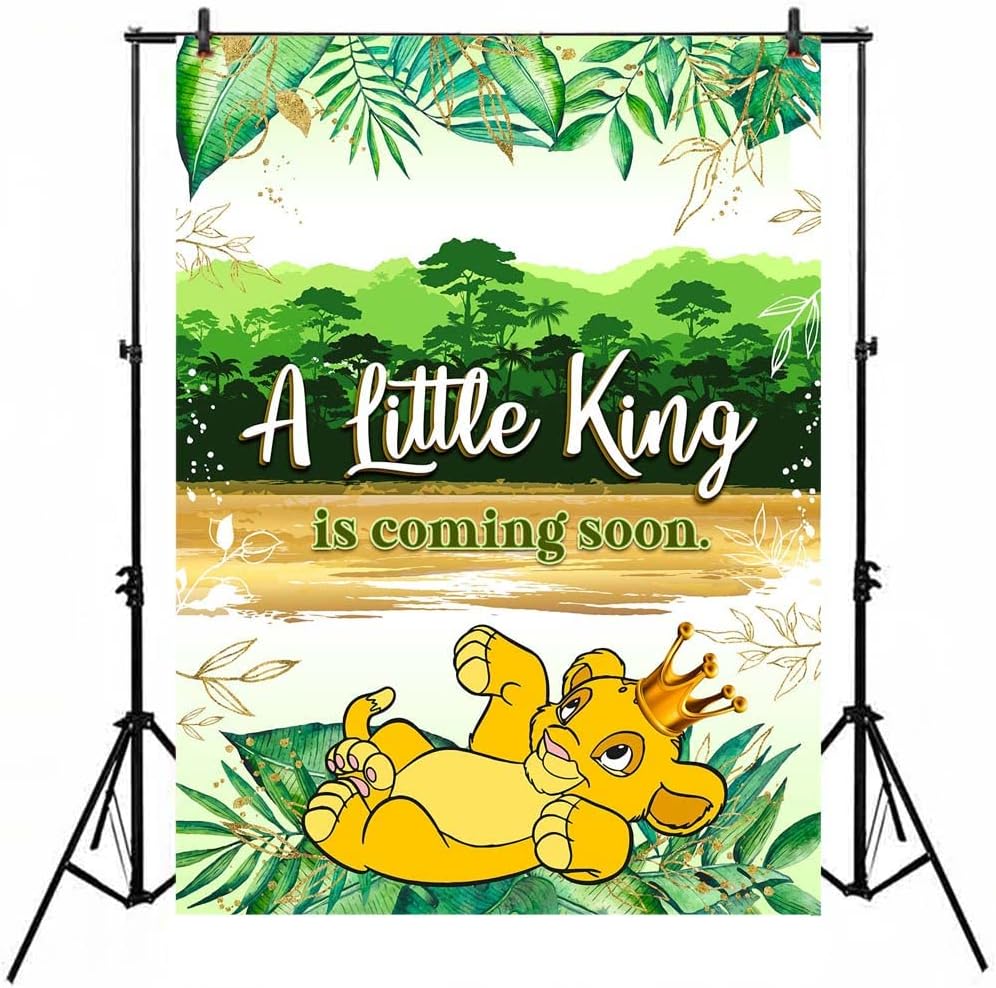 Amazon.com : Lion King Banner for Baby Shower 5x3ft Simba or Nala ...