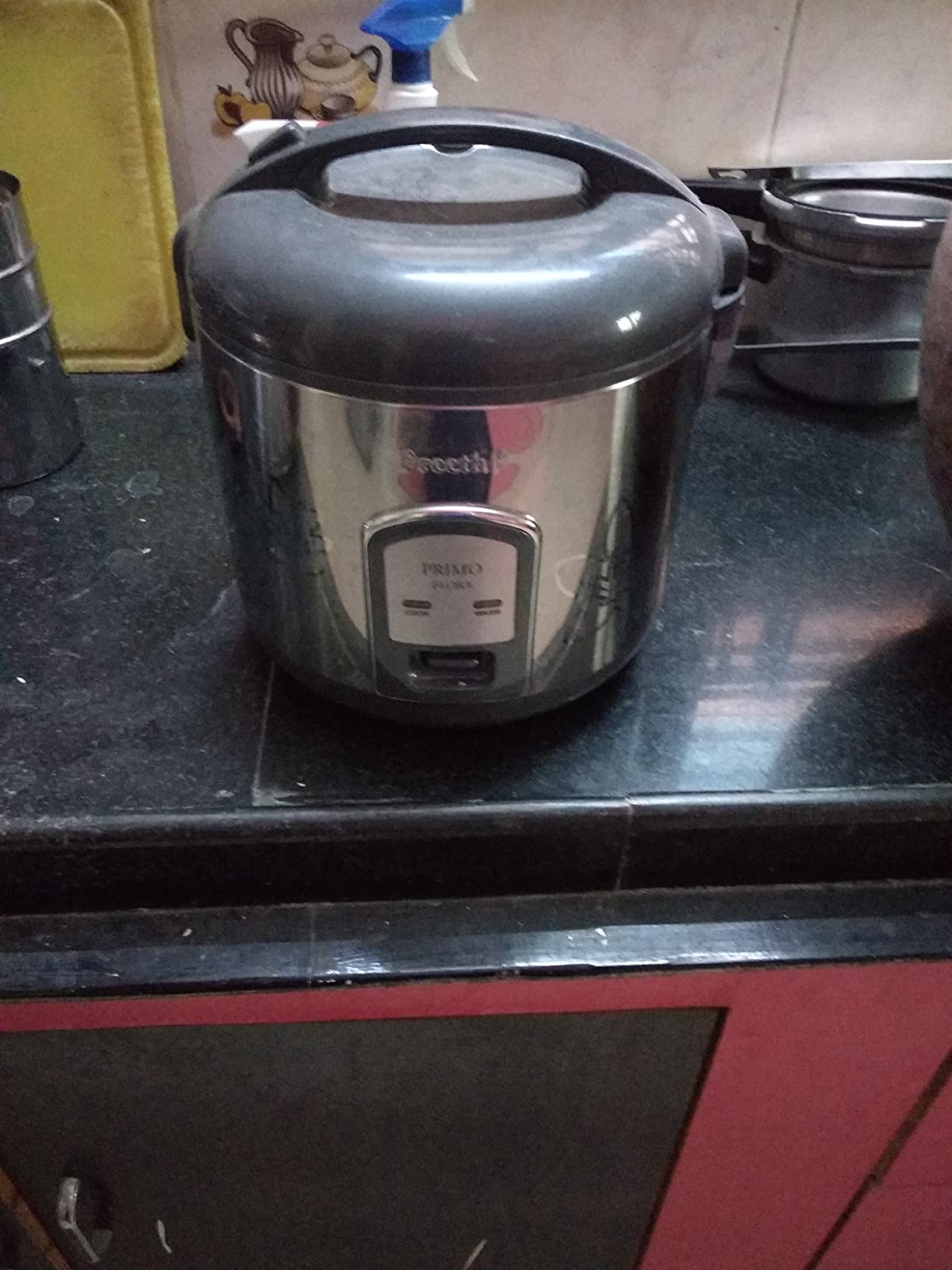 Buy Preethi Primo Rc 311 1.8 Liter Rice Cooker, Stainless Steel Online ...