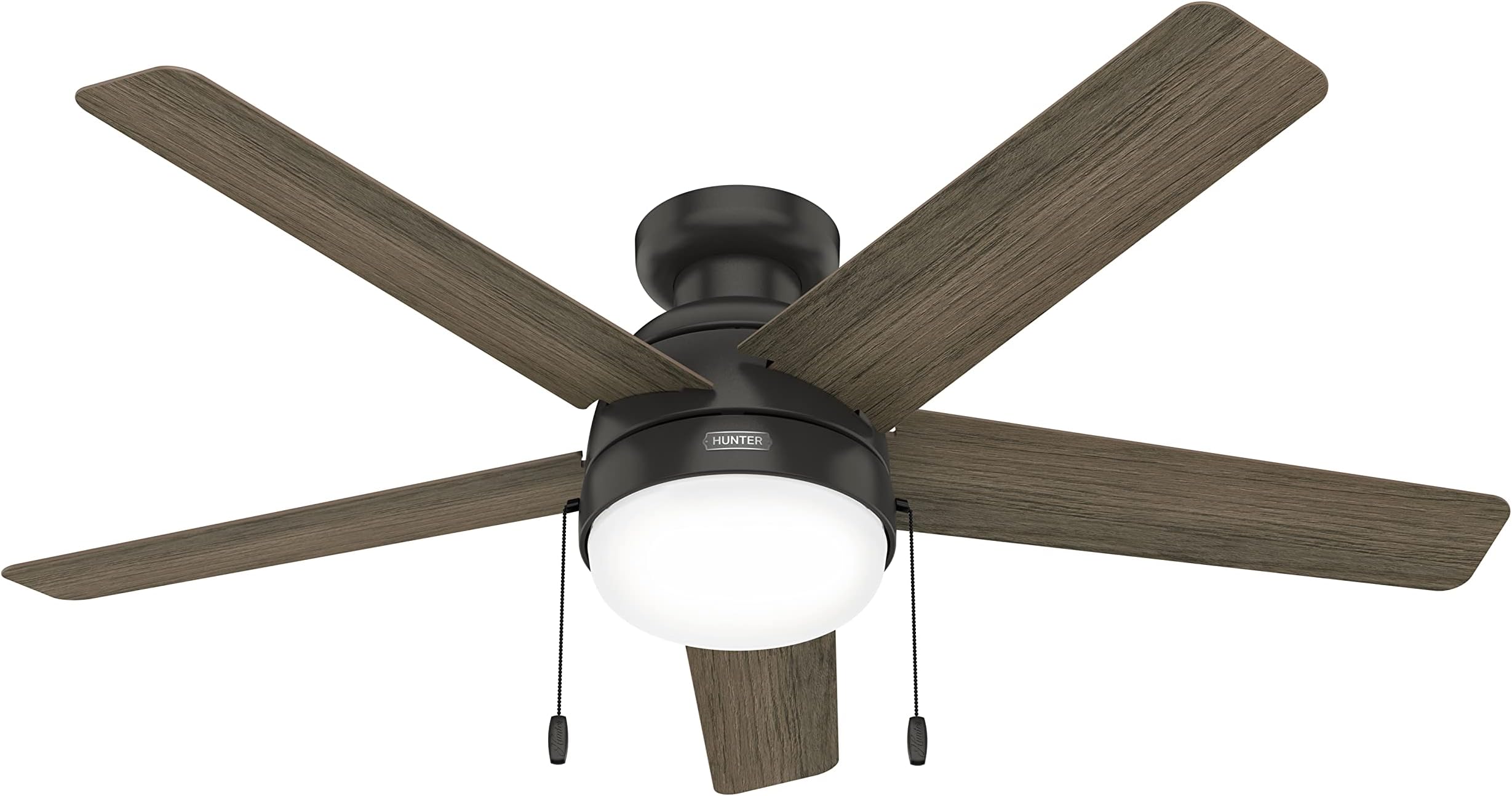Amazon.com: Hunter Fan 52 inch Low Profile Noble Bronze Indoor Ceiling ...