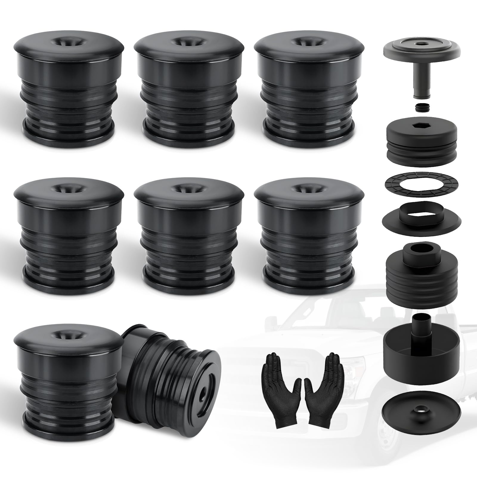 Amazon.com: KARCOCA Body Mount Bushings Kit Silicone Cab Mount Bushings ...