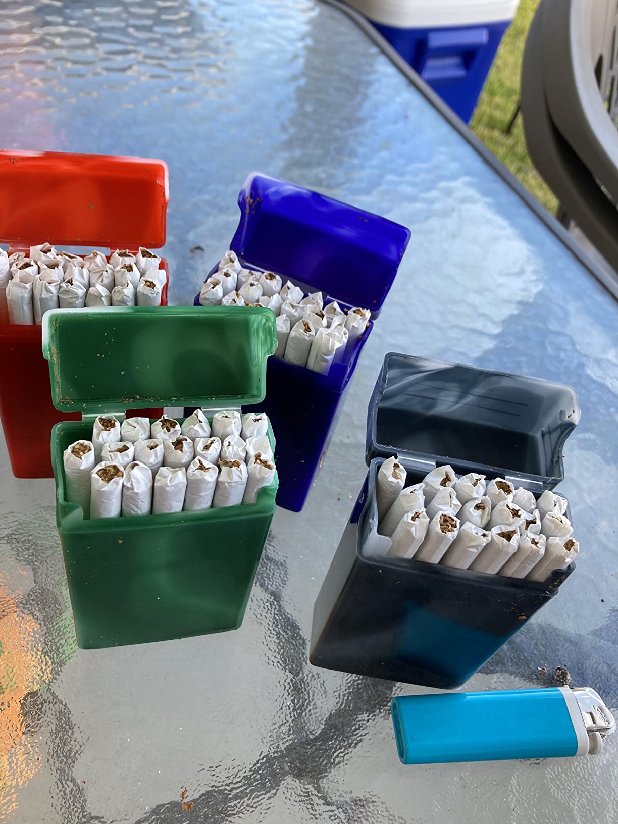 $2/mo - Finance Marbled Color Cigarette Case/Box - for 100mm Cigarettes ...