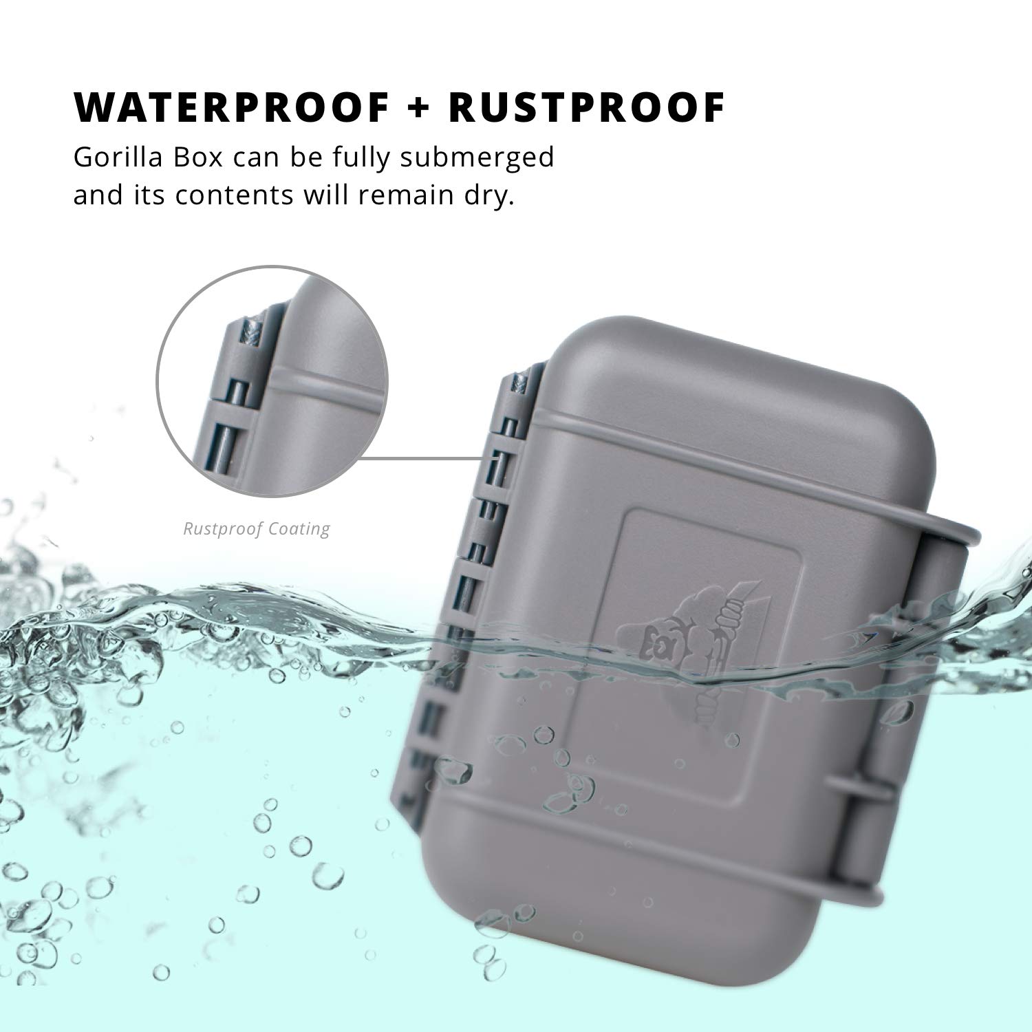 Snapklik.com : Gorilla Box - Hide A Key Outside