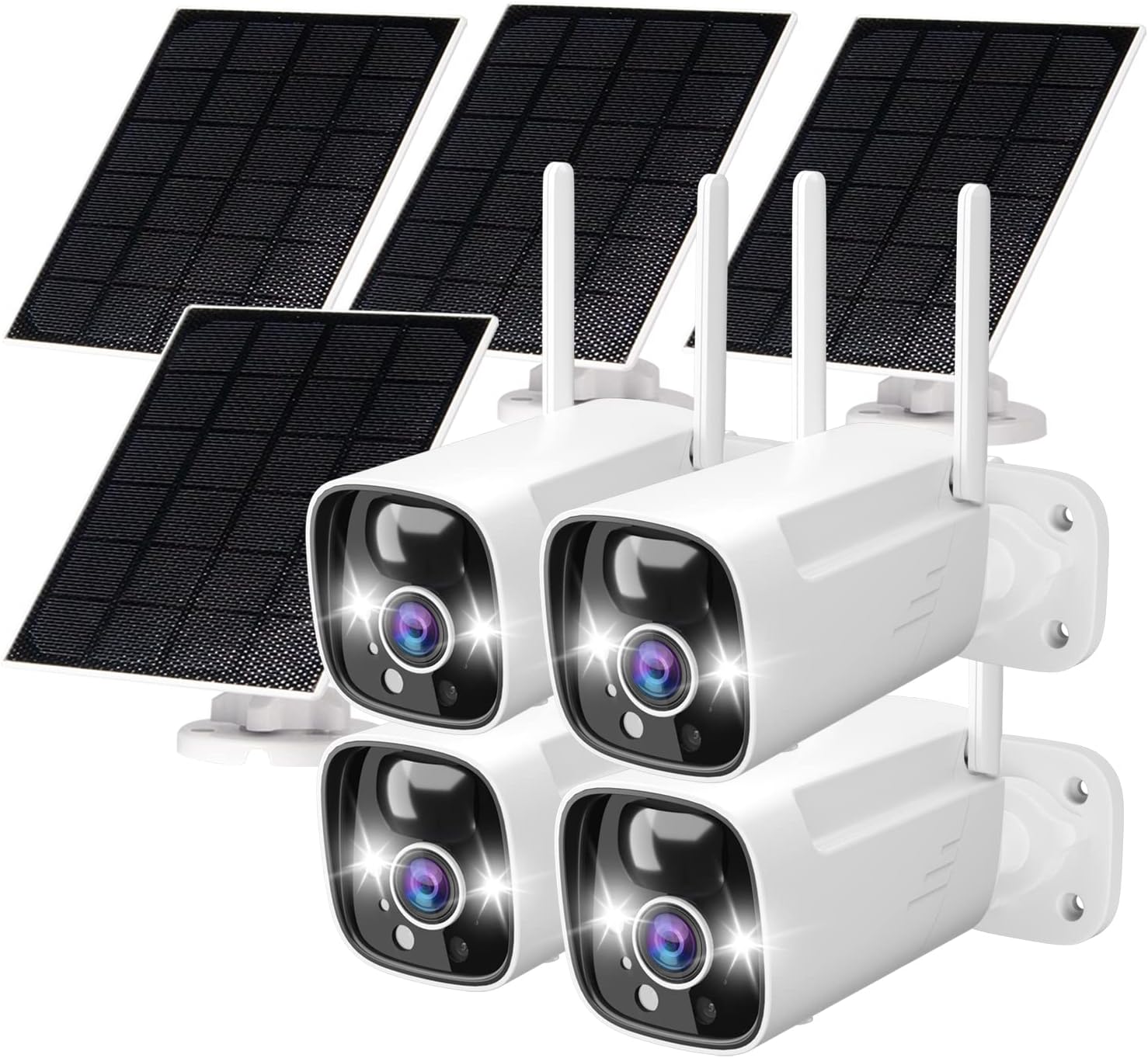 Amazon.com : ELECCTV 3MP Security Camera Wireless Outdoor with Color ...