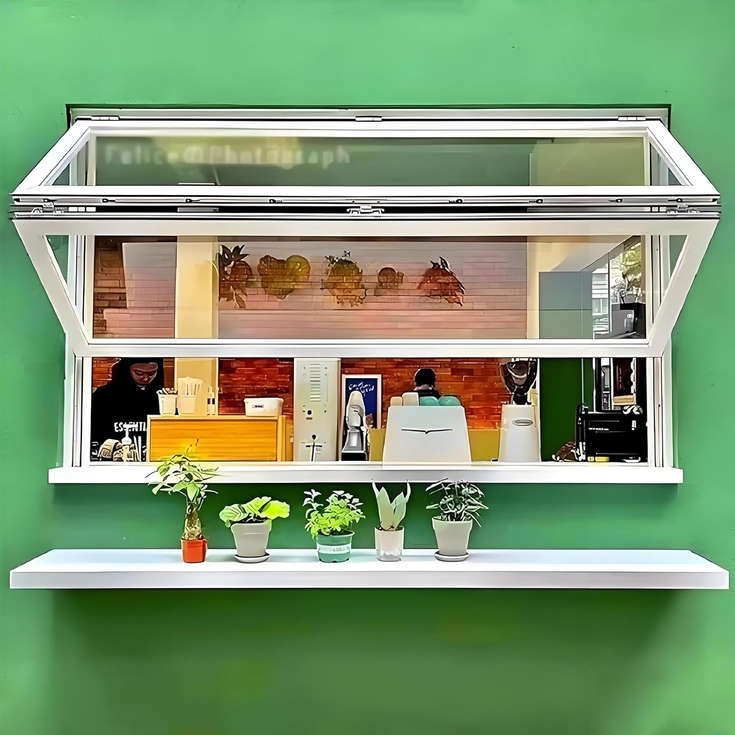 Amazon.com: YVYKFZD Aluminum Alloy Concession Window, Food Truck ...