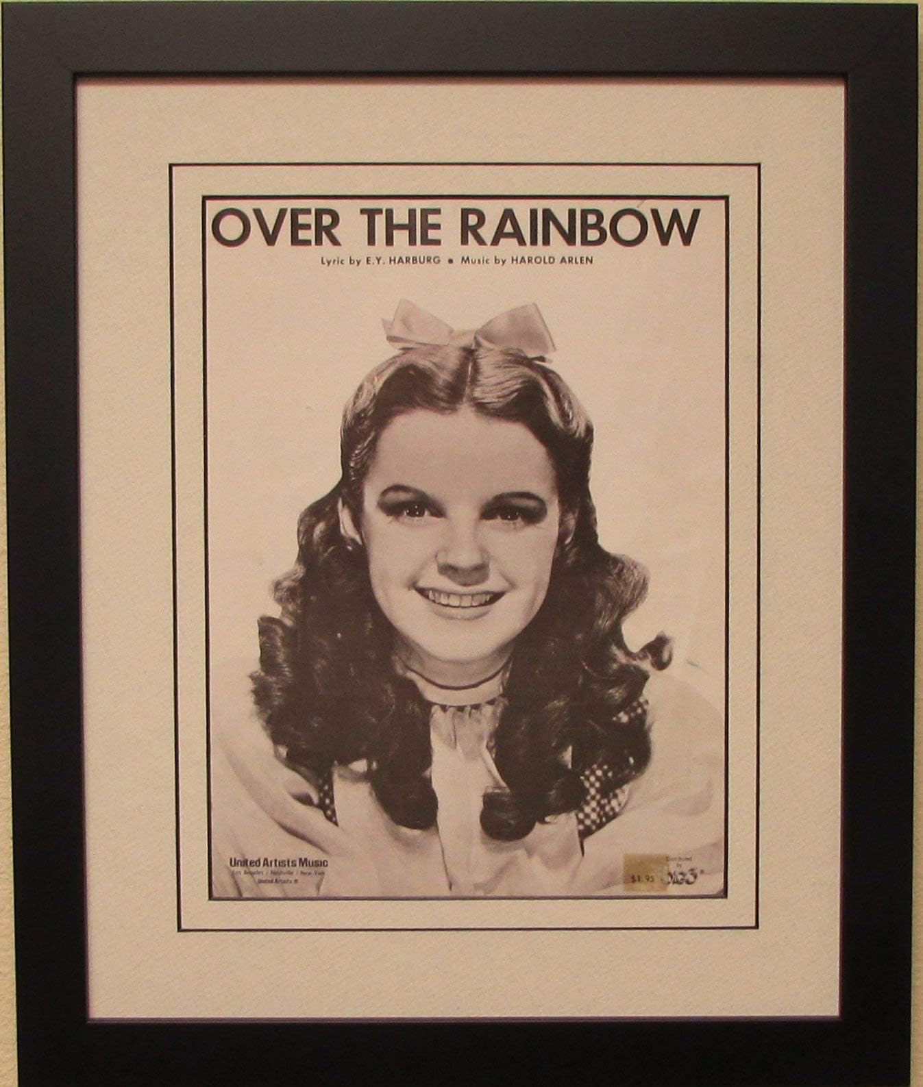 Amazon.com: Picture Perfect Sheet Music Frame (Black Frame) White ...