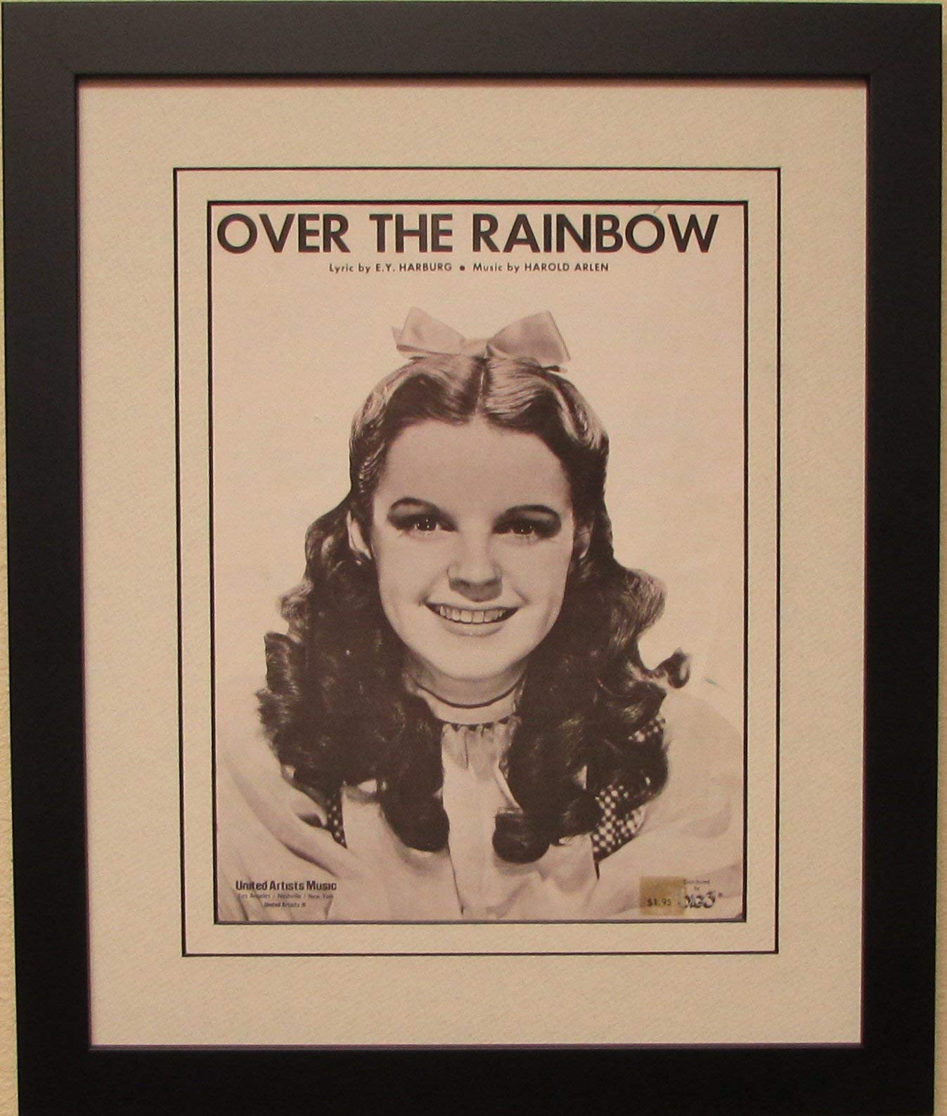 Amazon.com: Picture Perfect Sheet Music Frame (Black Frame) White ...