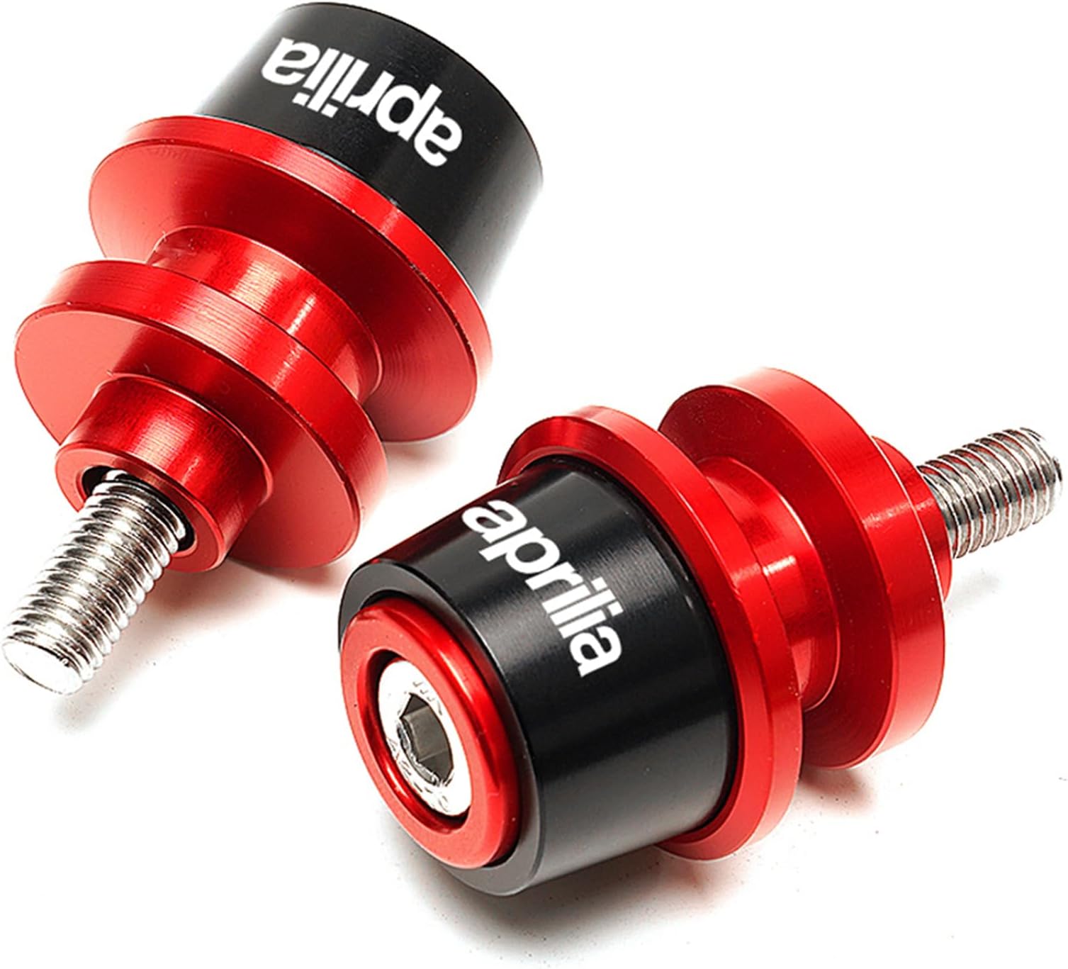 Amazon.com: ZYAKOMO CNC Motorcycle Swingarm Spool Sliders Stand Screws ...