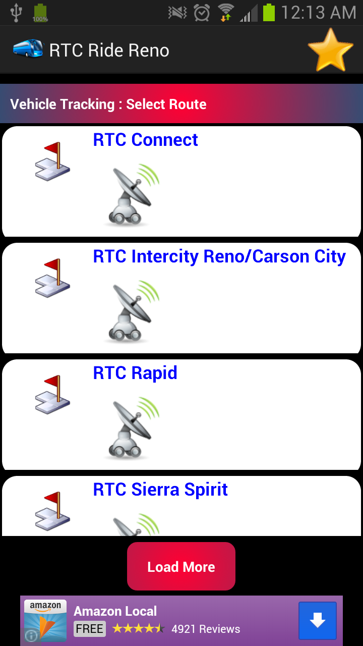 RTC Ride Reno - Nevada Transit - App on Amazon Appstore