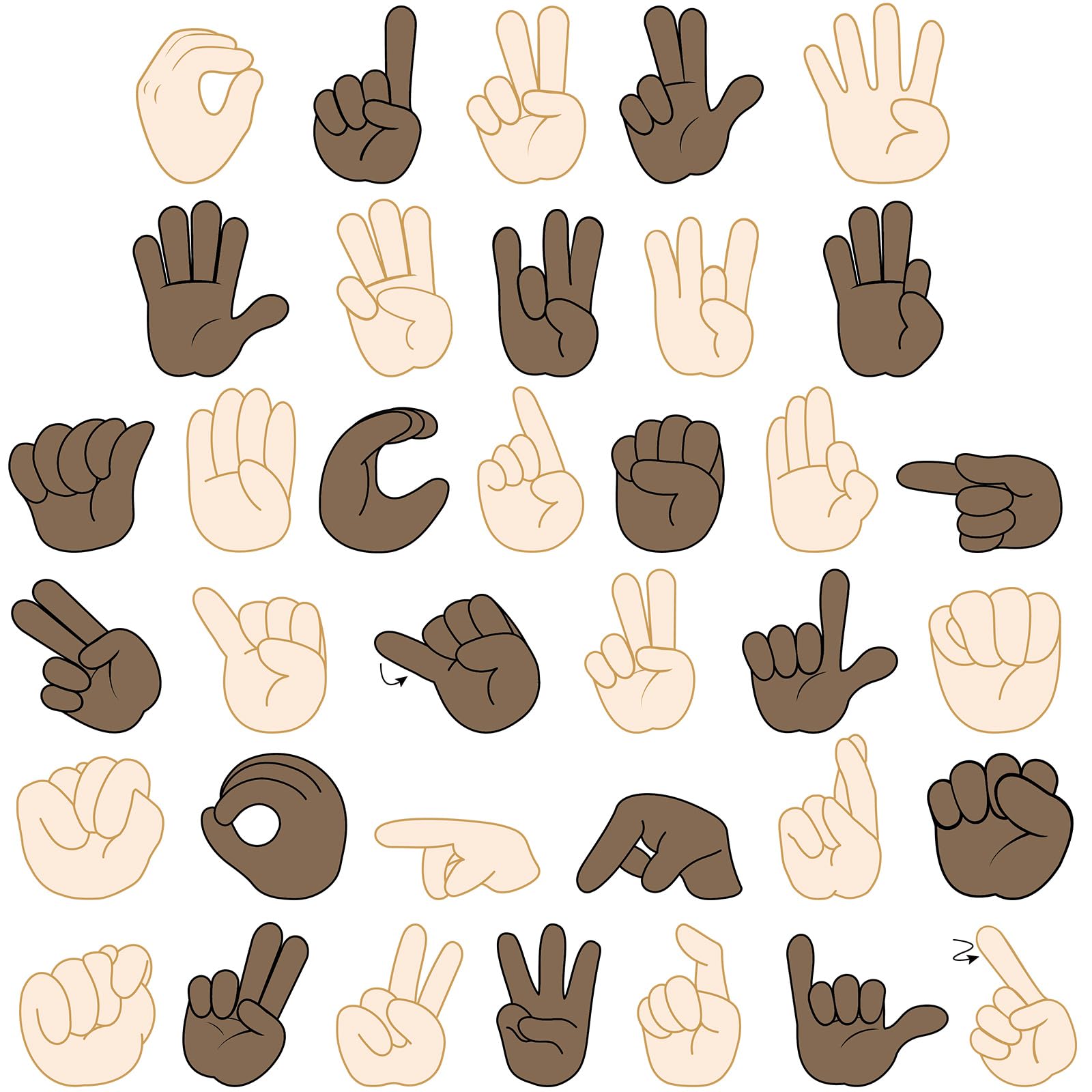 Snapklik.com : Kanayu 36 Pcs ASL Magnets ASL Classroom Alphabet Magnets ...