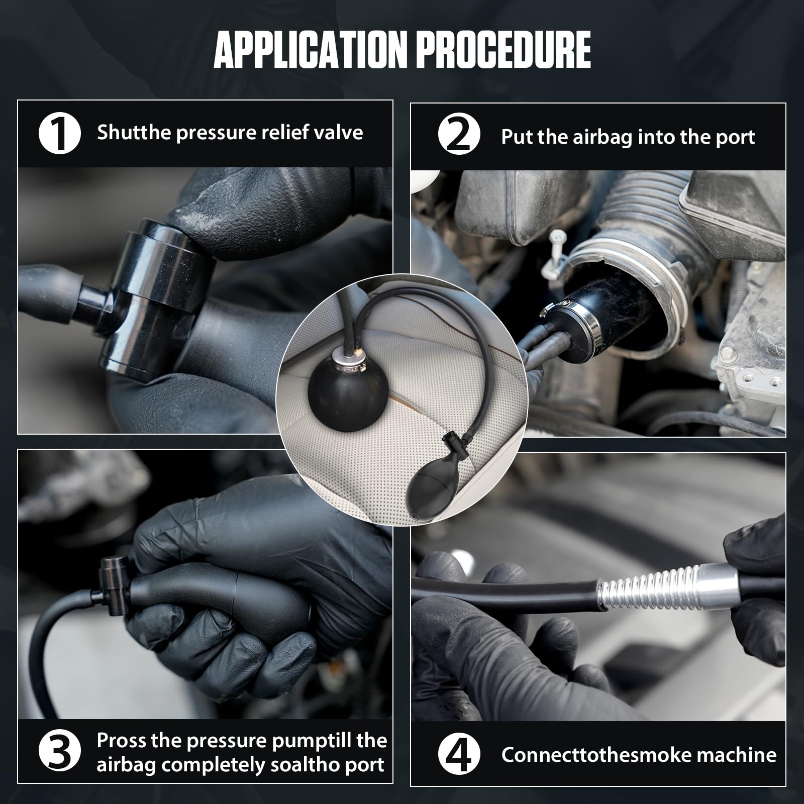 Snapklik.com : Universal Easy Intake Adapter Inflatable Bladder EVAP ...