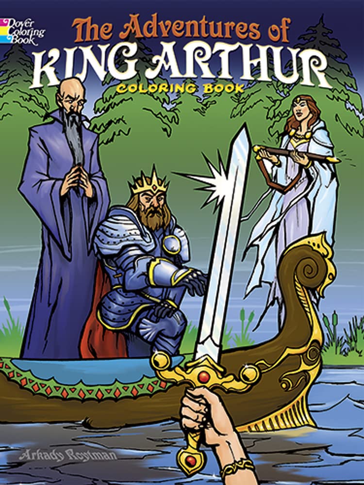 Amazon | The Adventures of King Arthur Coloring Book (Dover Classic ...