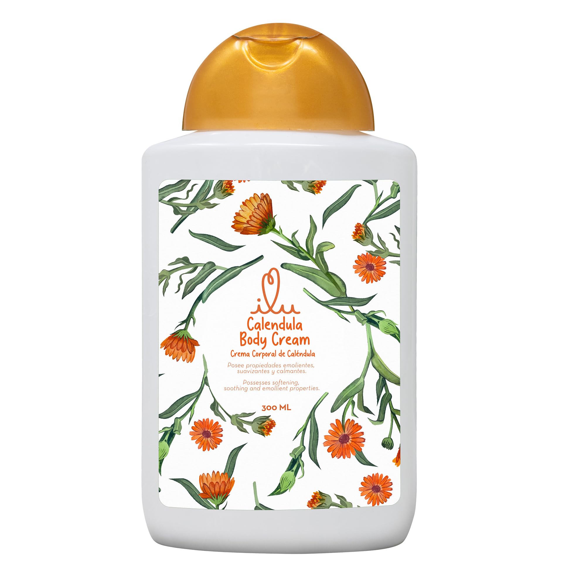 Amazon.com : ILU Calendula body Cream (300 ml) - Multi-Purpose Skin ...