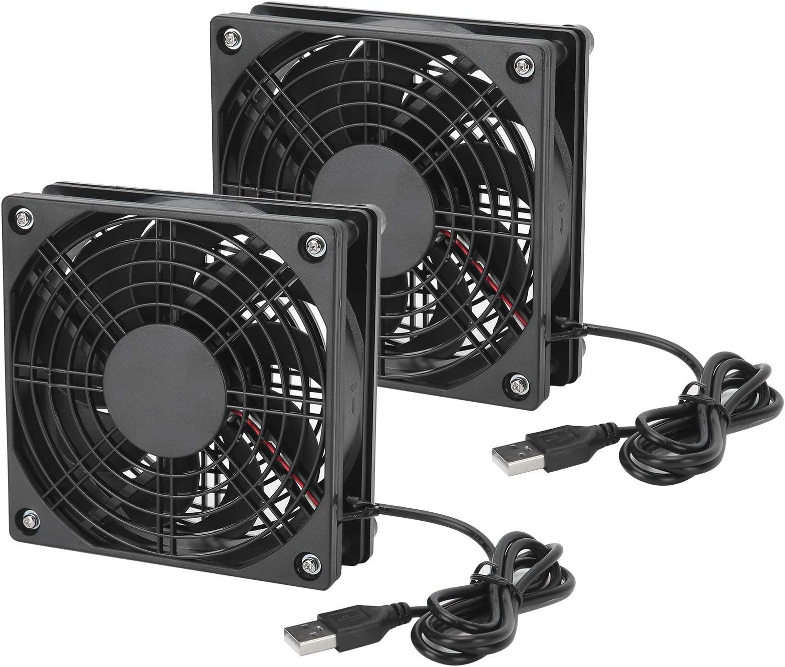 Heayzoki Ventilador de Refrigeración de 5 V DIY PC, USB Power Cooling ...