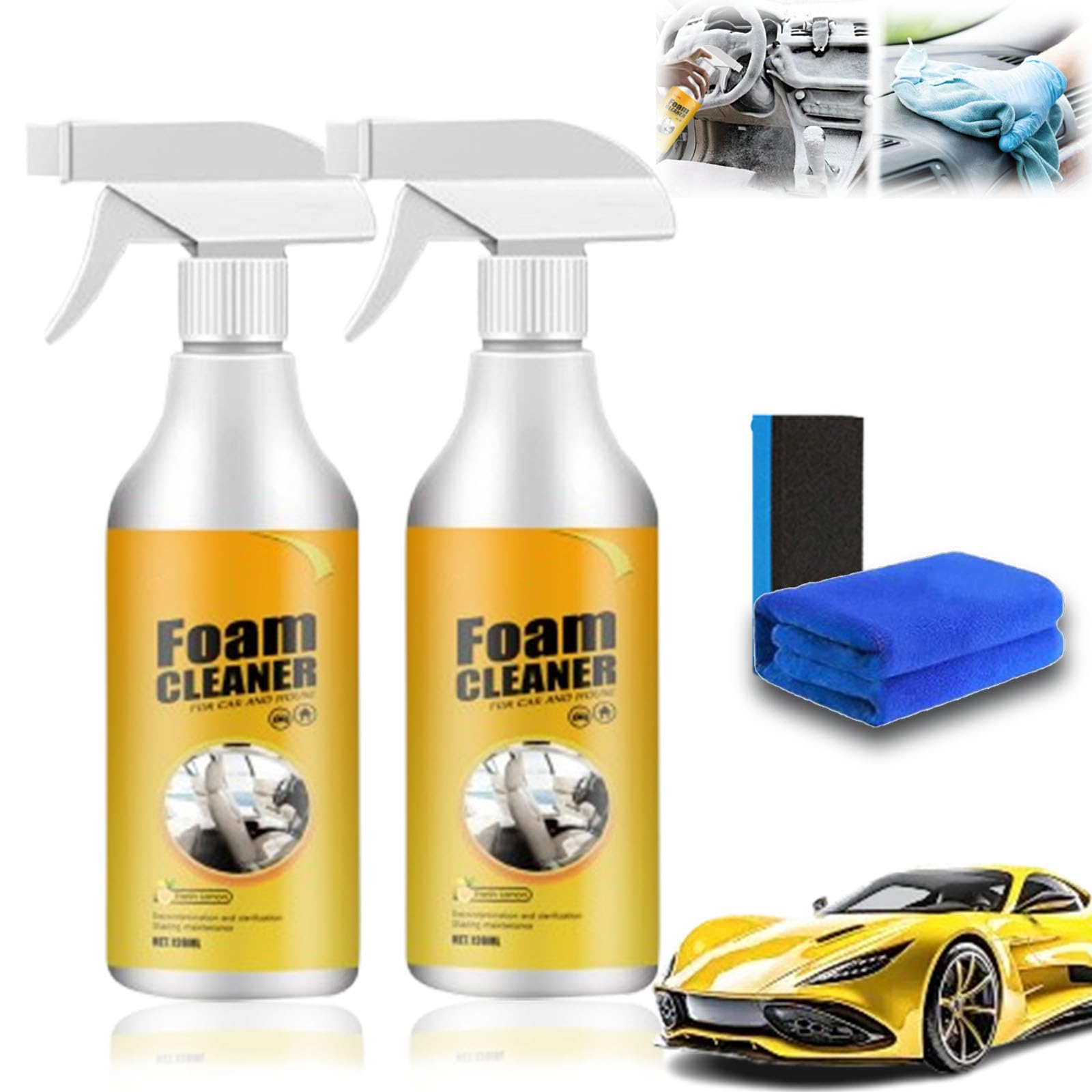Easyglow Magic Foam Cleaner, Shoplari Magic Foam Cleaner, Easy Glow ...
