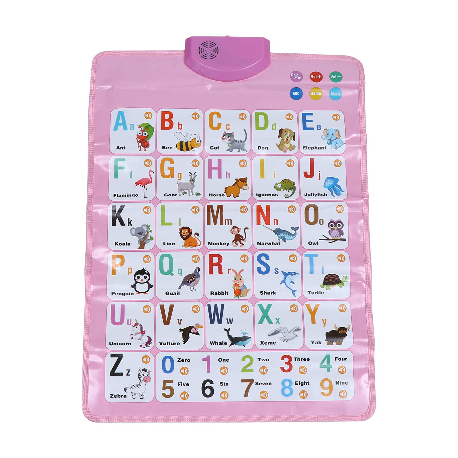 Buy Balacoo Electronic Interactive Alphabet Wall Chart Alphabet English ...