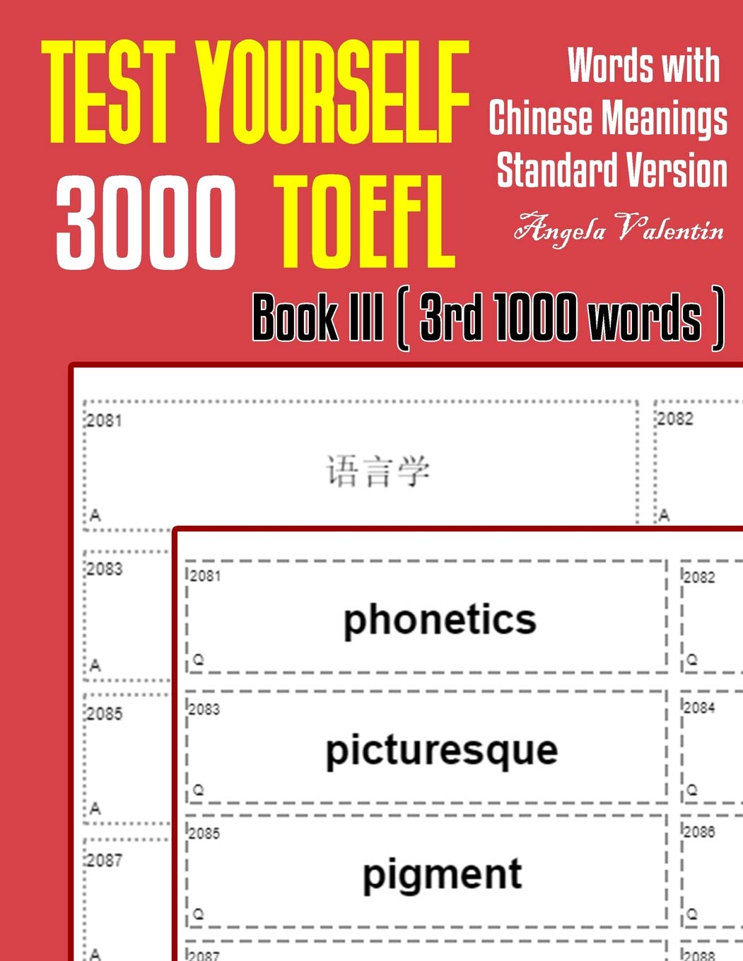 Test Yourself 3000 Toefl Words With Chinese Meanings Standard Version ...